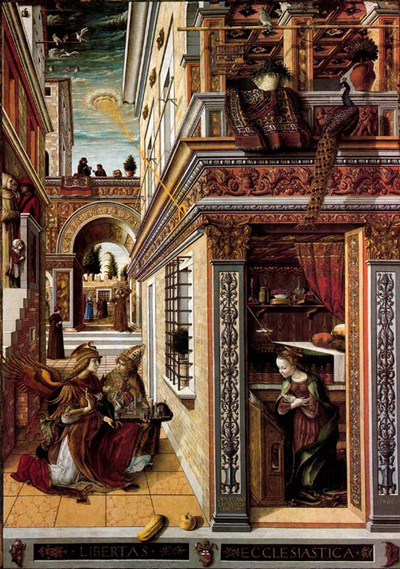 Anunciación de Crivelli | La guía de Historia del Arte