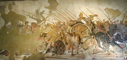 Mosaico de la Batalla de Issos | La guía de Historia del Arte