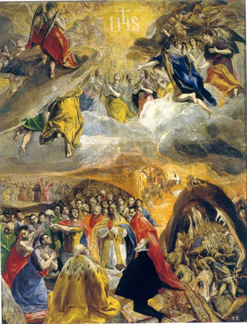 Adoración del nombre de Jesús de El Greco | La guía de Historia del Arte
