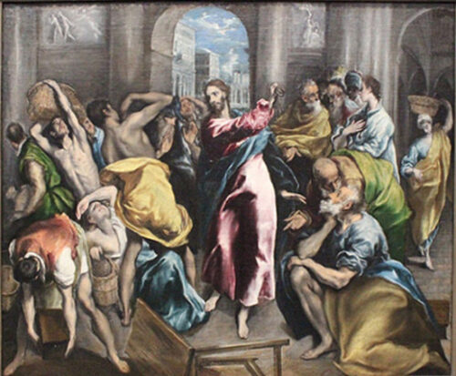 Expulsión de los mercaderes del templo de El Greco | La guía de ...